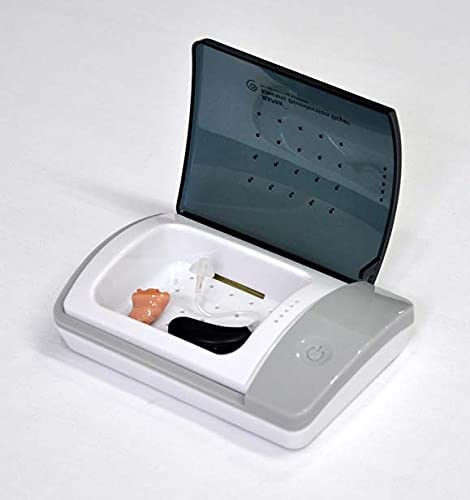 Electronic Kapak Ultra Violet C clean hearing aid dryer and dehumidifier automatic dry case