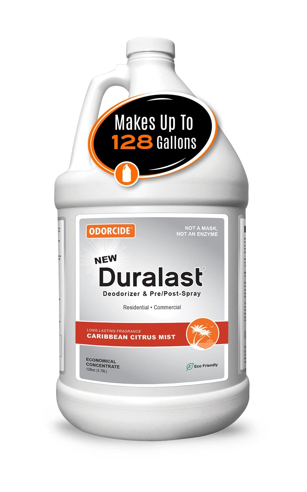 Duralast Caribbean Citrus Mist Pet Urine Odor Eliminator – Pet Deodorizers for Home for Strong Odors – Pet Urine Deodorizer – Pet Odor Eliminator for Home w/Non-Enzymatic Formula (1 Gallon)