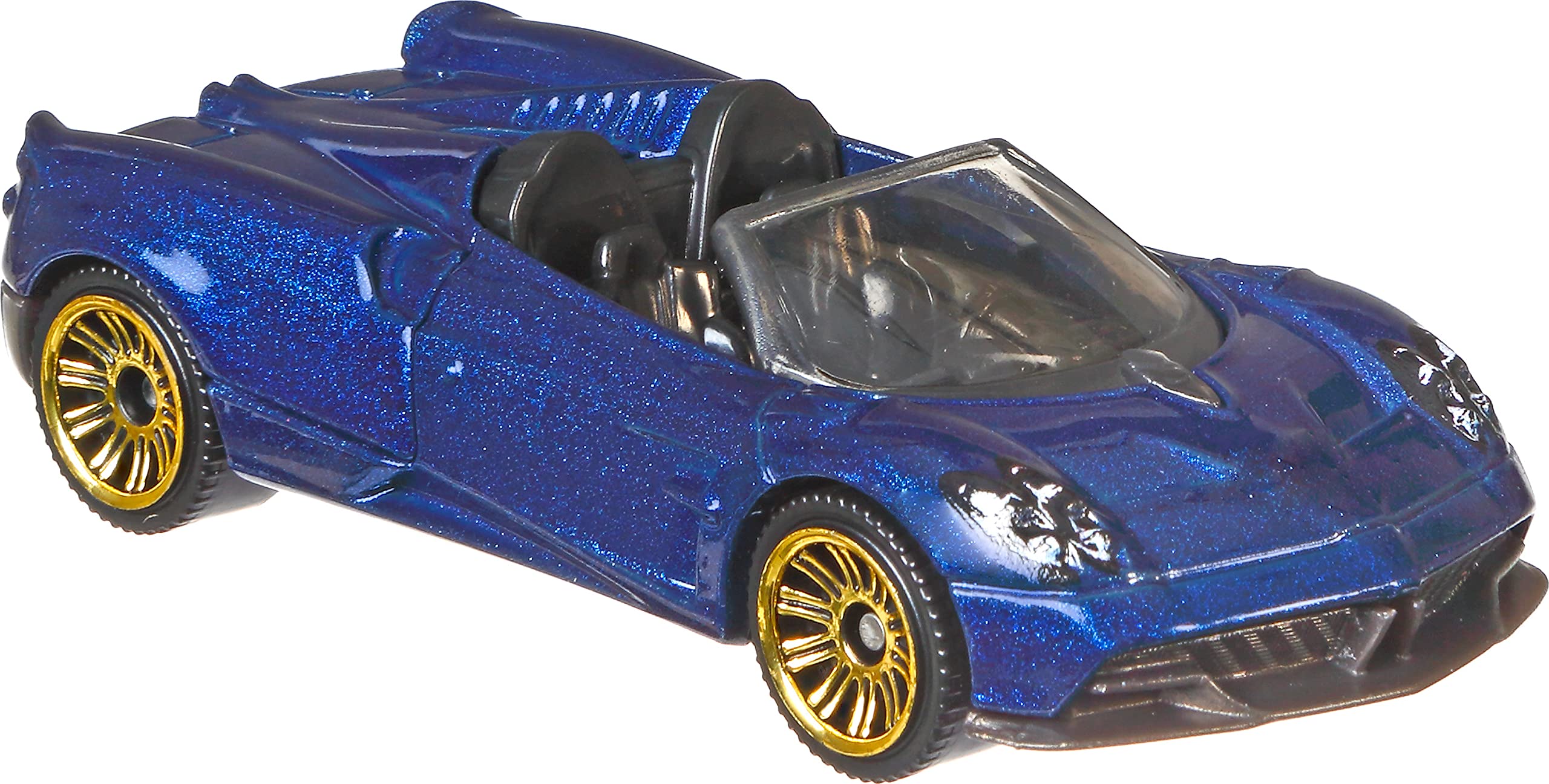 Matchbox Cars 6-Pack, Set of 6 Toy Vehicles in 1:64 Scale, Trunks, Hoods or Doors Open & Close: Porsche, Lamborghini, BMW, Datsun & Pagani