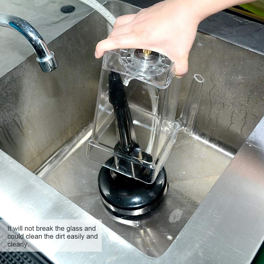 JTLB Portable Glass Blender Rinser Cup Glass Washer for Bar Coffee Restaurant Home Kitchen