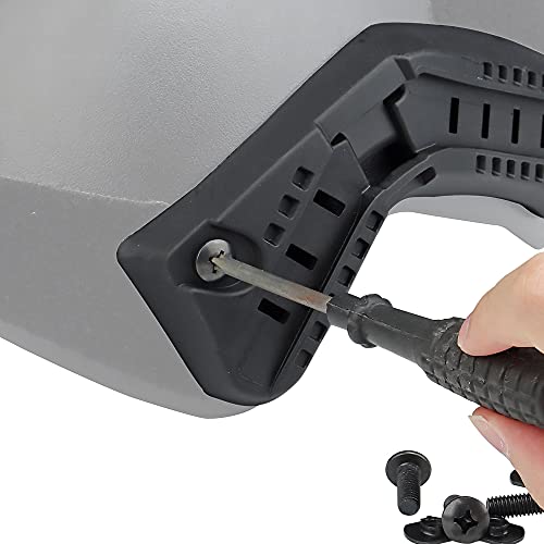 ATAIRSOFT Tactical Military Helmet Side Rails for Fast ACH Helmet with Lanyard Mounting Screws Helmet Accessories Black