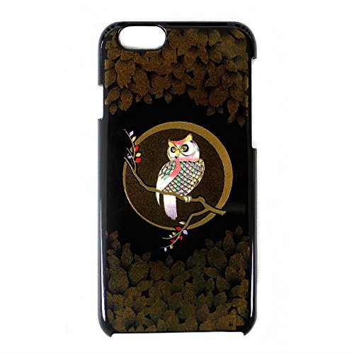 Asahi Electric Works Hard Case For Iphone6 Plus/6S Plus Richly-Designed Maki-E Owl 3.1 X 31.5 X 61.8