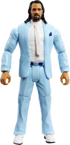 Mattel WWE Basic Action Figure, Seth Rollins, Posable 6-inch Collectible for Ages 6 Years Old & Up