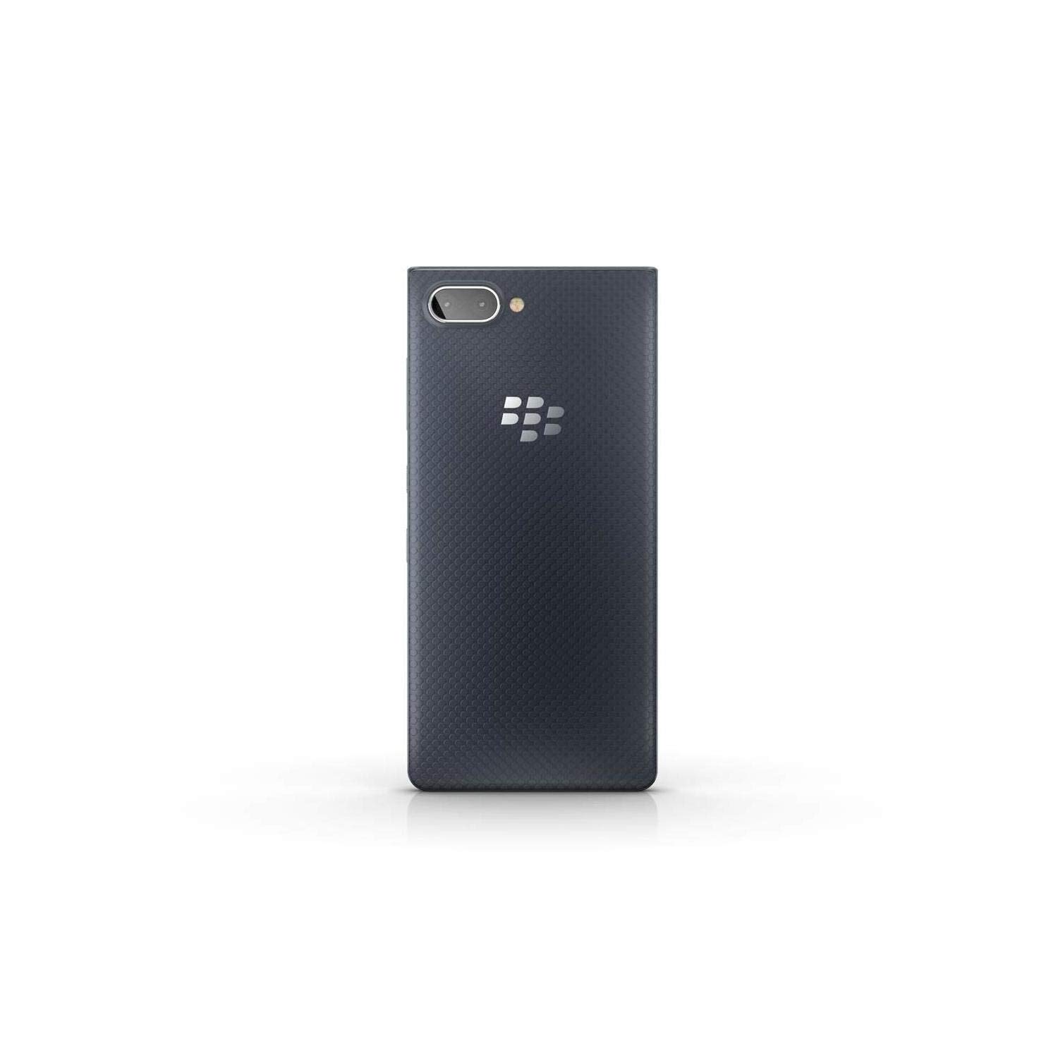 BlackBerry KEY2 LE (Lite) Dual-SIM (64GB, BBE100-4, QWERTY Keypad) (GSM Only, No CDMA) Factory Unlocked 4G Smartphone (Slate/Space Blue) - International Version (Renewed)