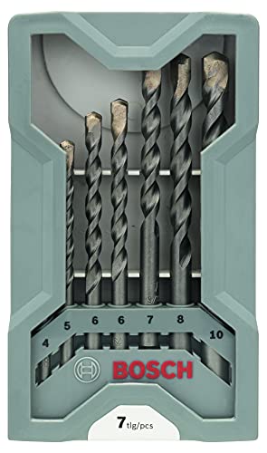 Bosch 2607017082 7 Piece Concrete -Set "CYL-3" 4-10mm Long Length Drill Bits