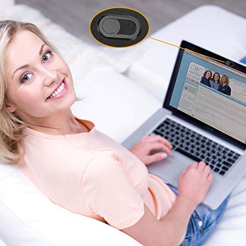 CloudValley Webcam Cover 3-Pack, 2020 Updated Laptop Camera Cover Slide, Horizontal Slide, Webcam Covers for MacBook Pro, MacBook Air, Laptop, iMac, iPad