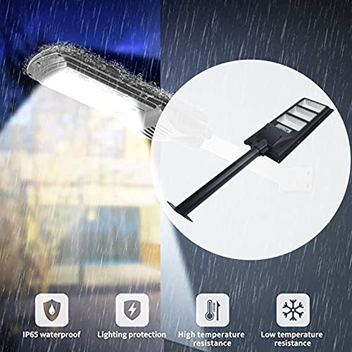 Led Solar Light, IP65 Sealed and Waterproof Solar Security Lights 500W Solar Street Light IP65 Outdoor Waterproof Garden Light for Yard for Home