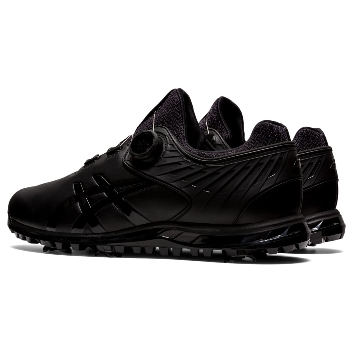 ASICS Men's Gel-ACE PRO 5 BOA Golf Shoes, 9, Black/Black