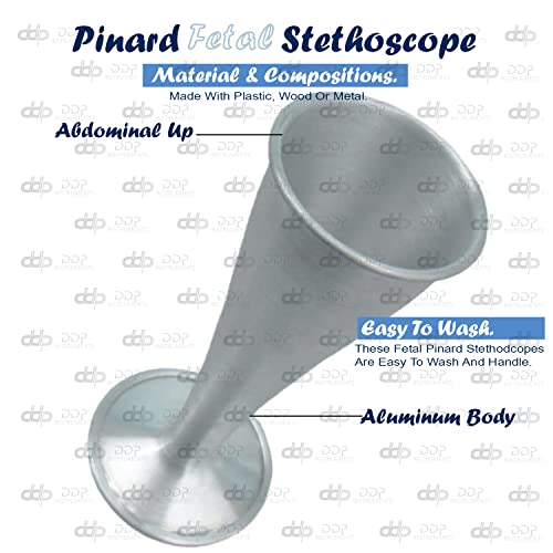Pinard Foetal Stethoscope Gyno Instruments Aluminium
