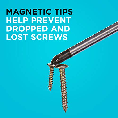 BLACK+DECKER Magnetic Screwdriver Set, 17-Piece (BDHT65003)