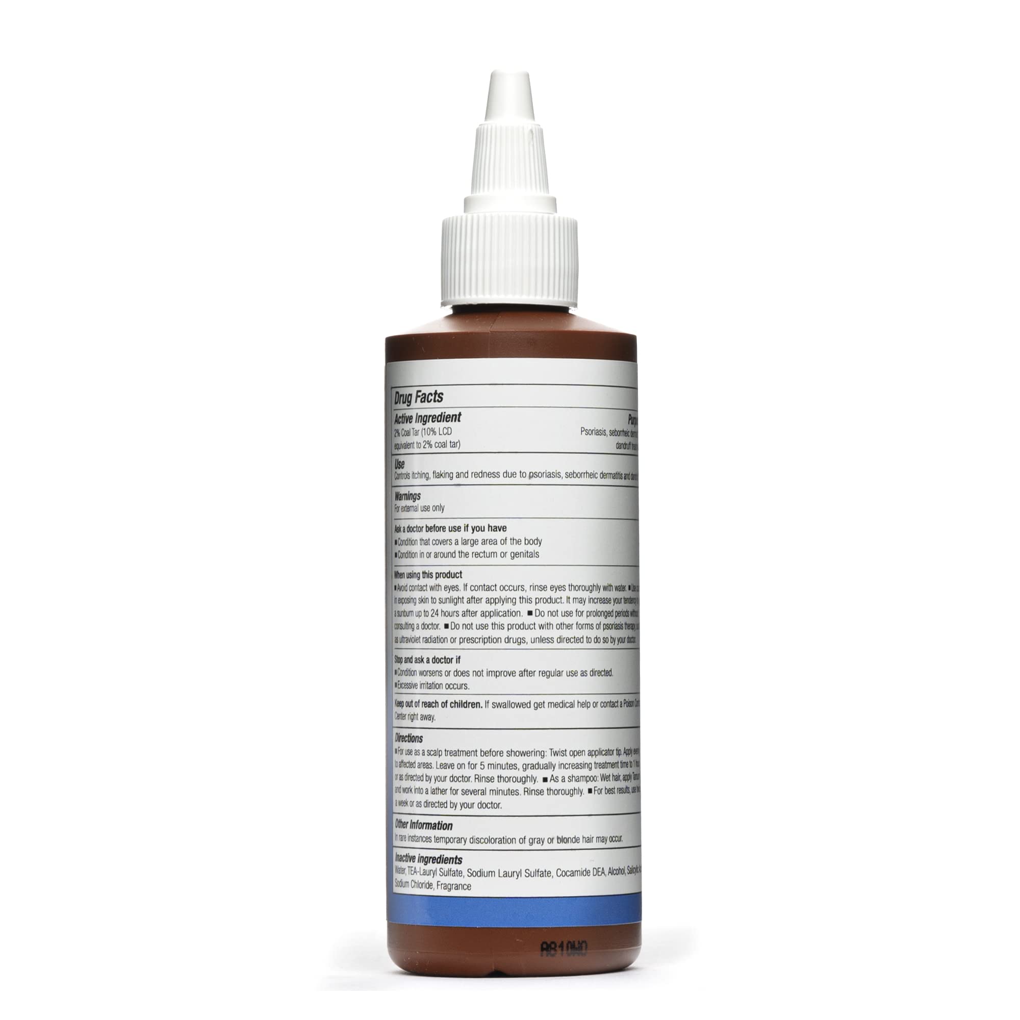 Tarsum Extra Strength Psoriasis Shampoo - Coal Tar Shampoo and Conditioner for Scalp Psoriasis, Seborrheic Dermatitis, Severe Dandruff, & Eczema - Exfoliating Relief for Flaky, & Itchy Scalp (4 oz)