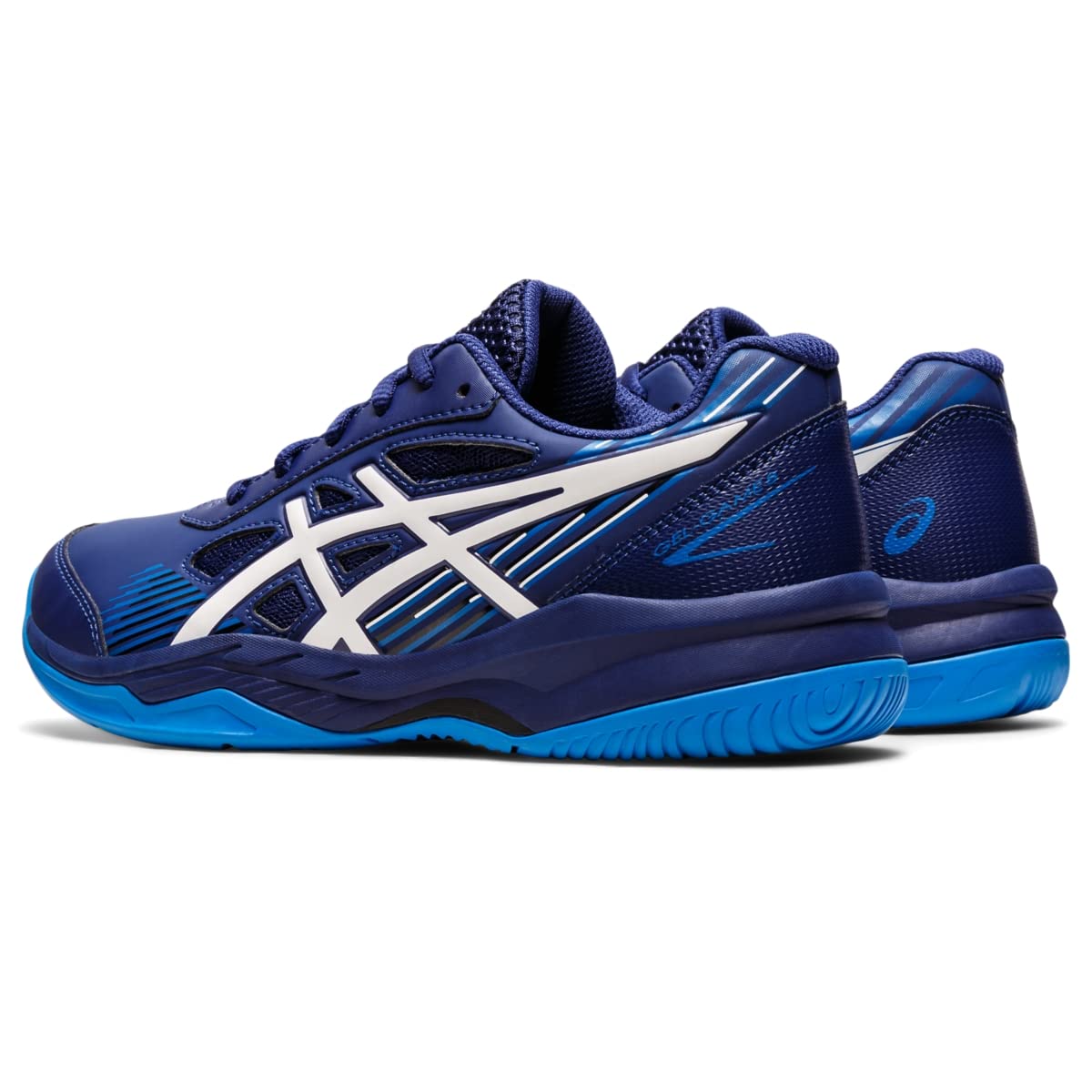 ASICS Boy's Gel-Game 8 GS (Little Kid/Big Kid) French Blue/Pure Silver 3 Little Kid M