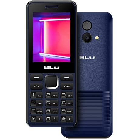 BLU Tank II T193 Unlocked GSM Dual-SIM Cell Phone w/Camera and 1900 mAh Big Battery - Unlocked Cell Phones - Retail Packaging (Dark Blue)