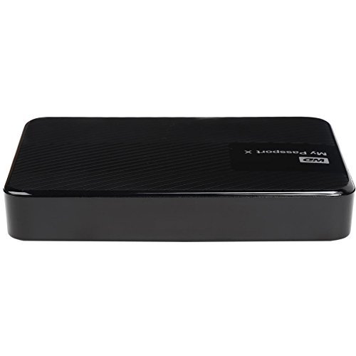 WD 2TB My Passport X for Xbox One Portable External Hard Drive, USB 3.0 - WDBCRM0020BBK-NESN (Renewed)