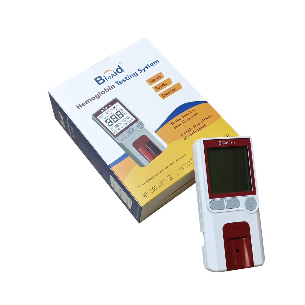 Bioaid Hemoglobin Test Meter kit with 10pcs strips