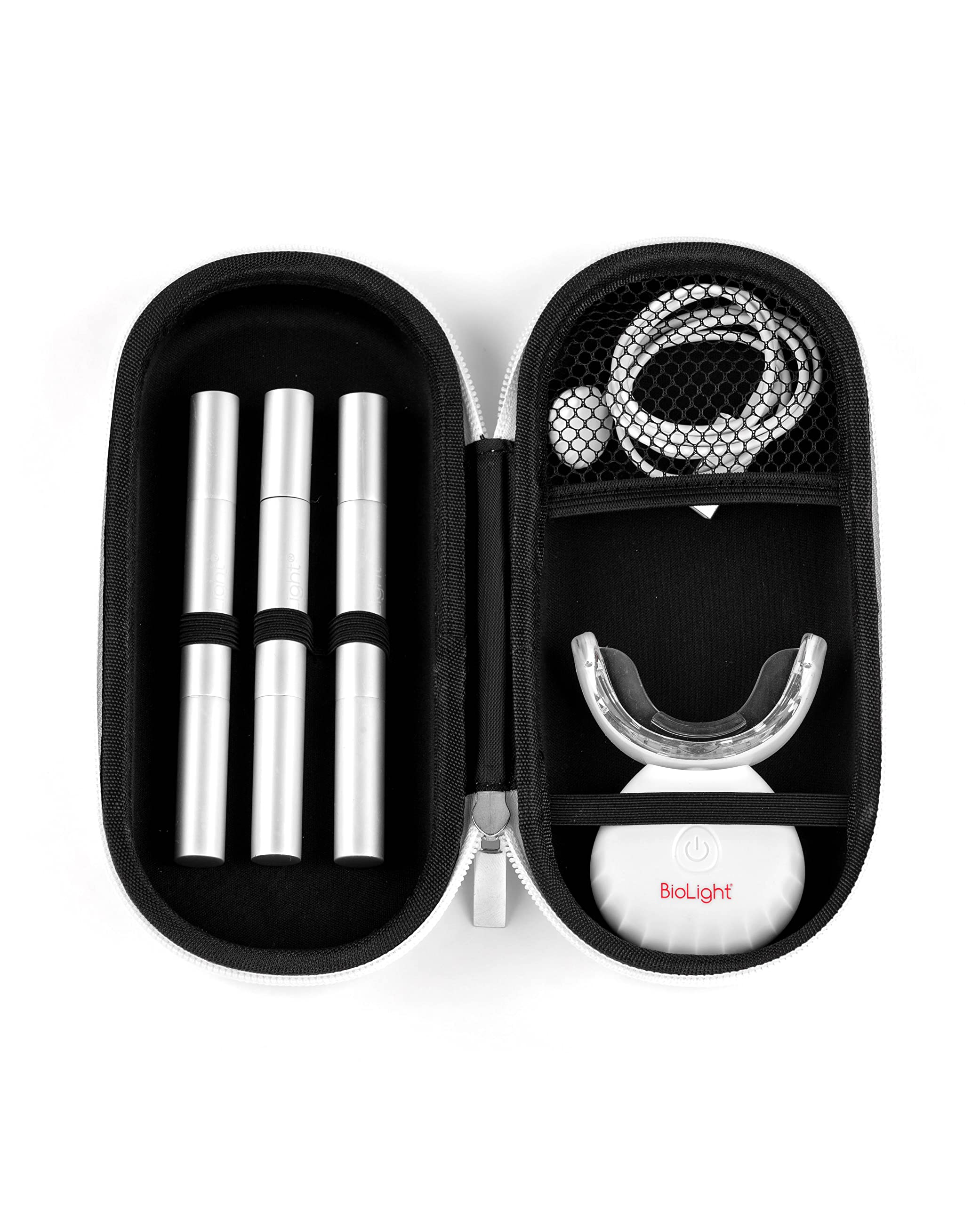 BioLight Guardian+ Oral Care Device | Teeth Whitening Kit | Red & Blue LED Light Therapy