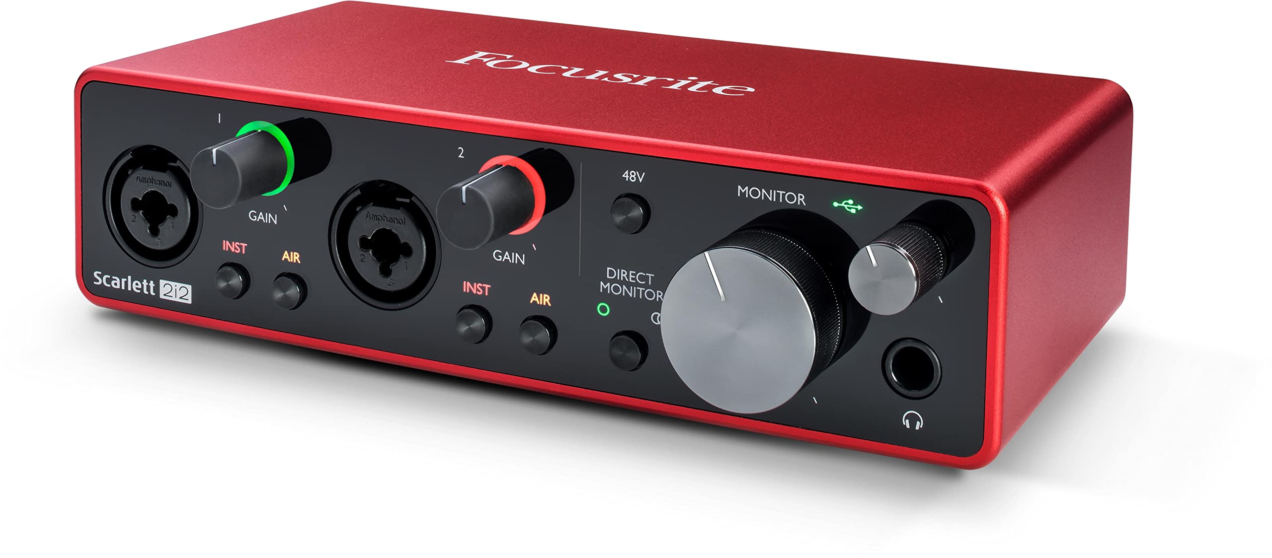 Focusrite Scarlett Solo Studio USB Audio Interface Bundle with XLR Cable and Polishing Cloth