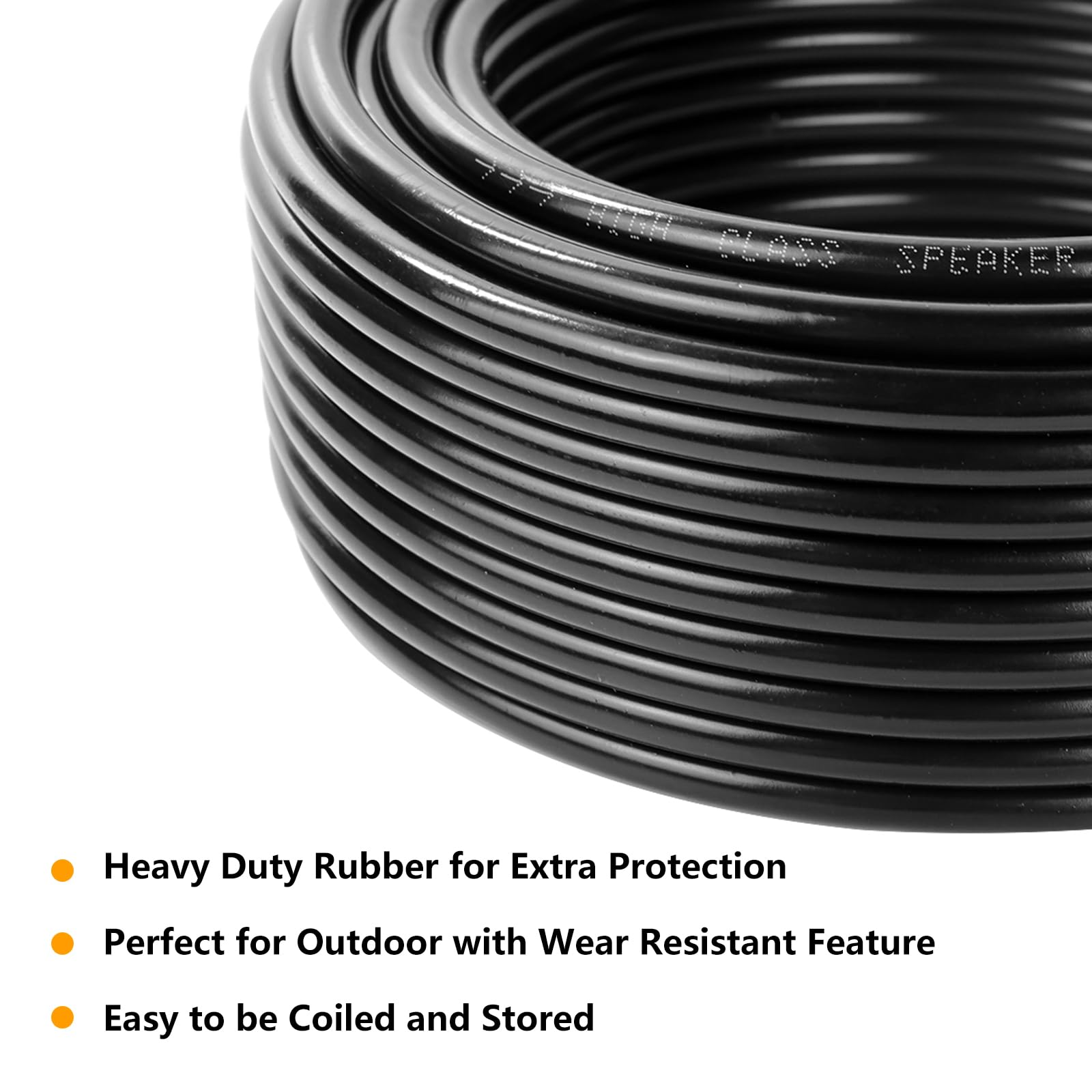 HBU 10 Feet Pack of 2 SpeakOn Cables - 2pcs DJ PA Speak-ON to Speakon Cable - Studio, Stage, Loudspeaker, Cabinet to Amplifier Audio Jack Wiring with Twist Lock