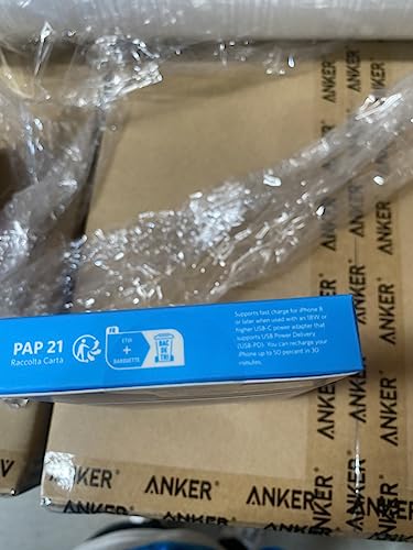 Anker USB C to Lightning Cable [6ft MFi Certified] Powerline II for iPhone 13 13 Pro 12 Pro Max 12 11 X XS XR 8 Plus, AirPods Pro, Supports Power Delivery (Charger Not Included) (Black)
