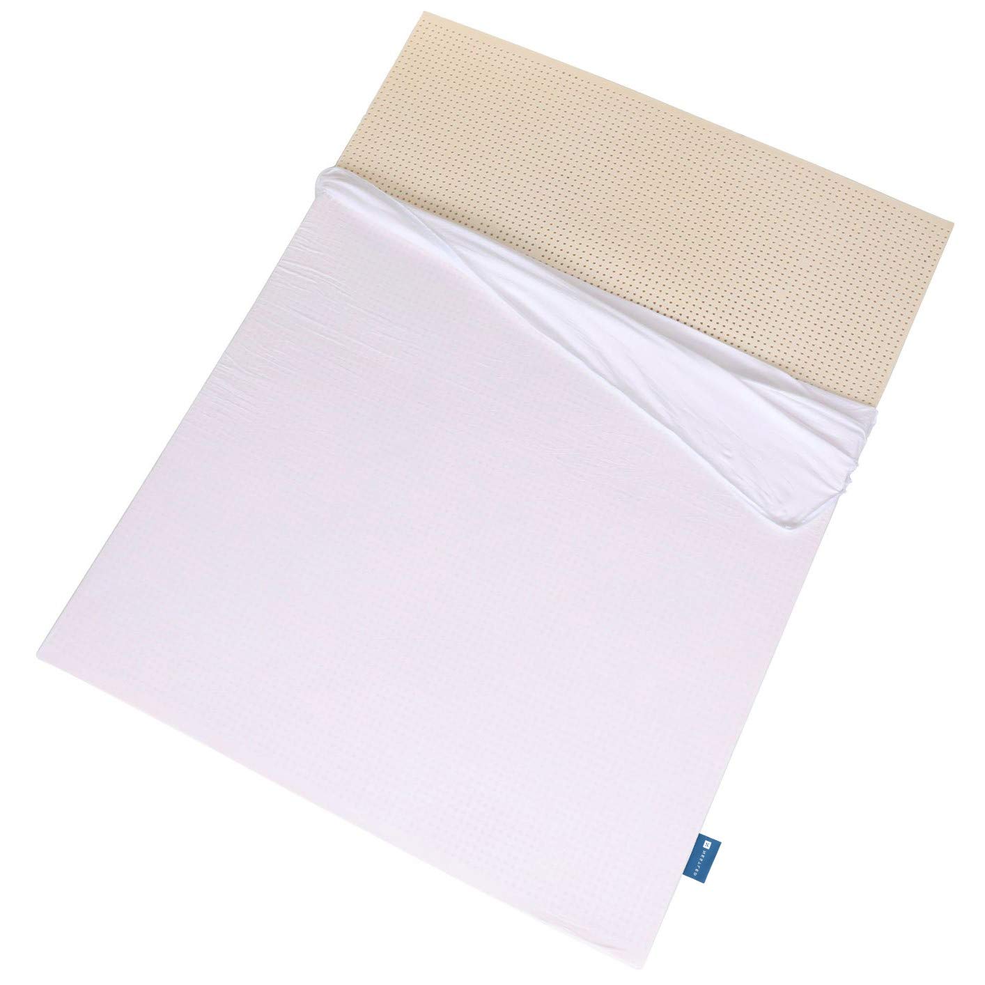 Certified Organic 100% Natural Latex Mattress Topper - Firm - 3 Inch - Twin Size - Organic Cotton Cover Included.…