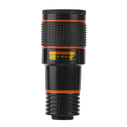 Cell Phone Camera Lens, Professional 12X Telephoto Lens, Telescopic Focusing Universal Phone Camera Lens for Mobile Phone Tablet Cell Phone Lens