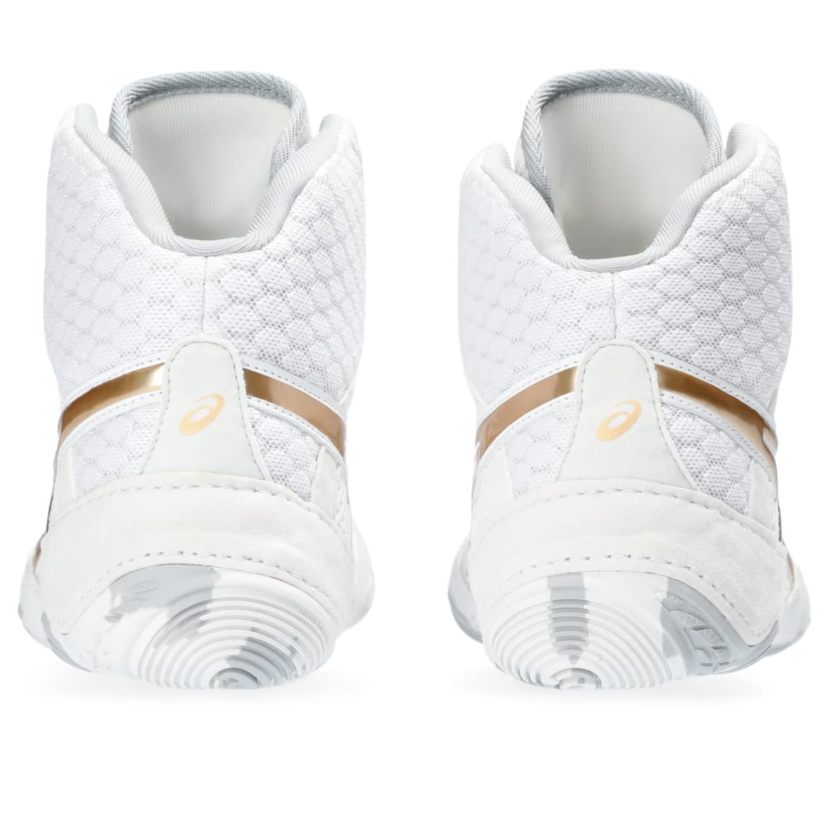 ASICS Women's MATBLAZER Wrestling Shoes, 8H, White/Champagne