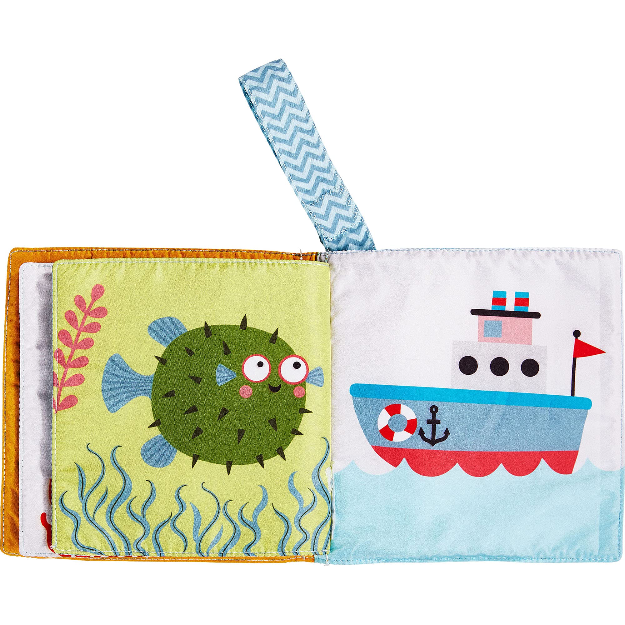 HABA Marine World Fabric Book - Machine Washable First Reader