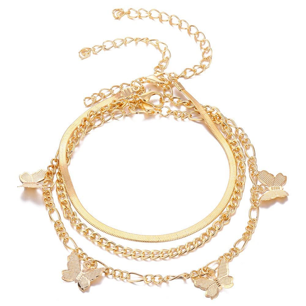 Anklet Foot Geometry Chain Ankle Summer Bracelet Pendant Charm Sandals Barefoot Beach Foot Bridal Jewelry A028 Useful