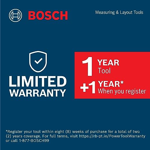 Bosch GTL3 65ft Square Laser Level for Tile and Square Layout,Blue