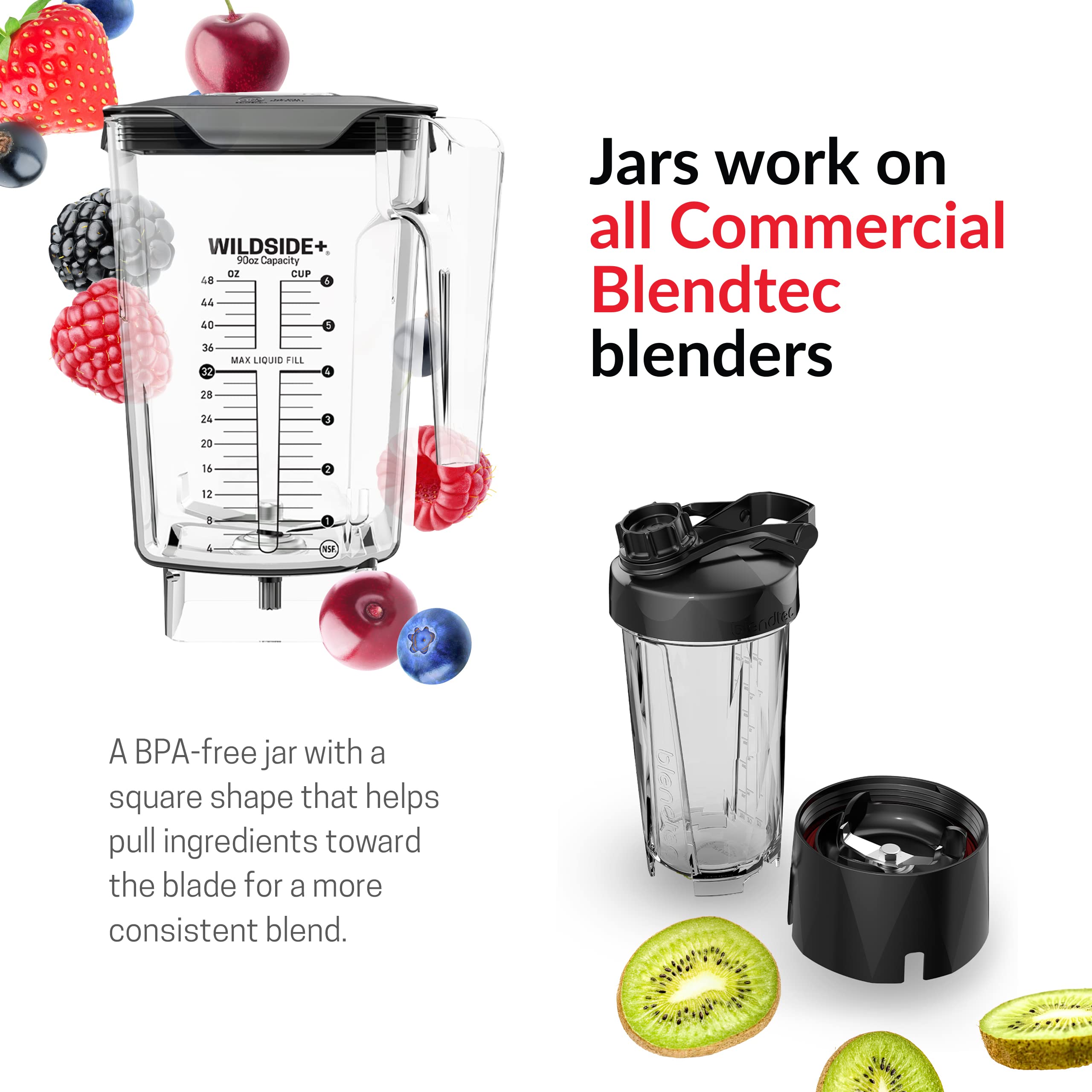 Blendtec Stealth Nitro - Commercial-Grade, Jarless Blender with Sound Enclosure - Black