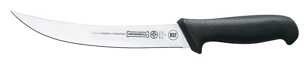 Mundial Blade Cutting Tool Pro Series 8 in Cimeter Knife, Black