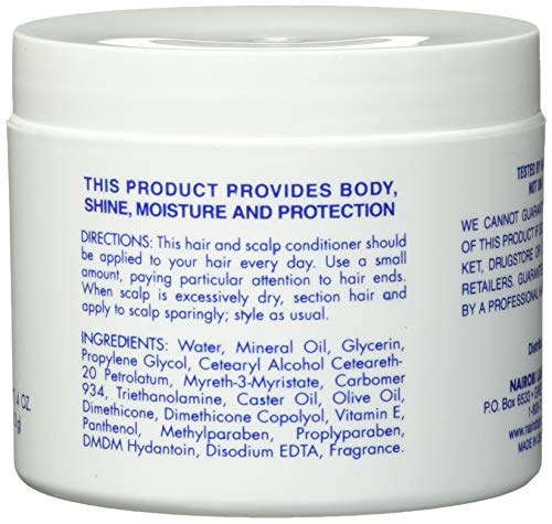 Nairobi Hair and Scalp Daily Moisturizing Hairdressing Unisex, 4 Ounce