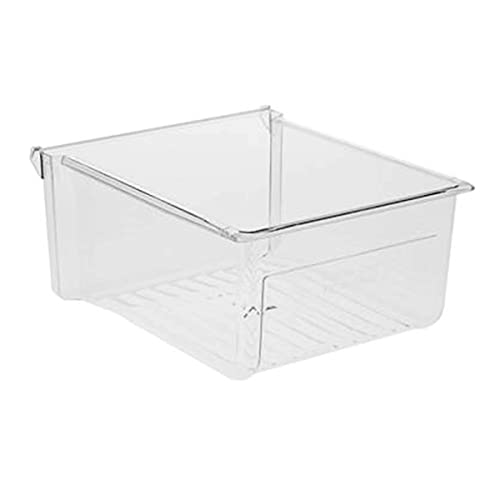 GE WR32X10340 Genuine OEM Crisper Drawer (Clear) for GE Refrigerators β14.50 x 11.37 x 6.50 inches