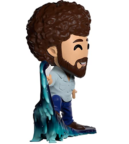 Youtooz Bob Ross Happy Accidents Action Figure, Bob Ross Figure 5" Vinyl Figure Bob Ross Collection