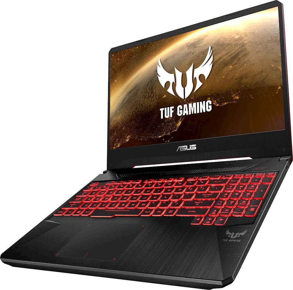 ASUS TUF Gaming Laptop, 15.6” IPS Level Full HD, AMD Ryzen 5 3550H Processor, AMD Radeon Rx 560X, 16GB DDR4, 512GB PCIe Nvme SSD, Webcam, Backlit Keyboard, WiFi, Windows 10