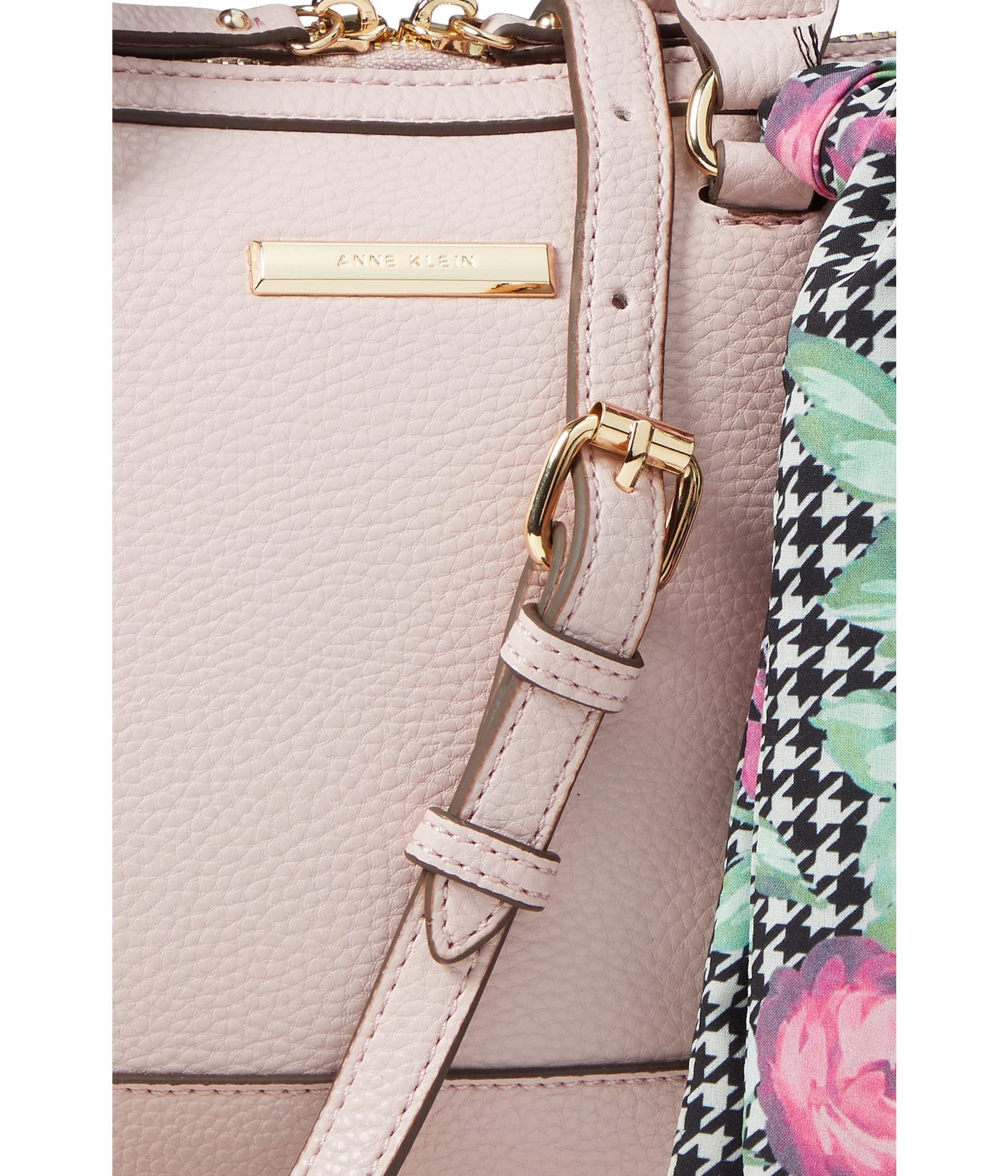 Anne Klein Dome Satchel Violet One Size