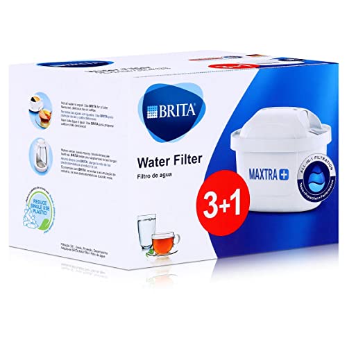 Brita 3 + 1 Cartridges maxtra-Pack, White, Plus