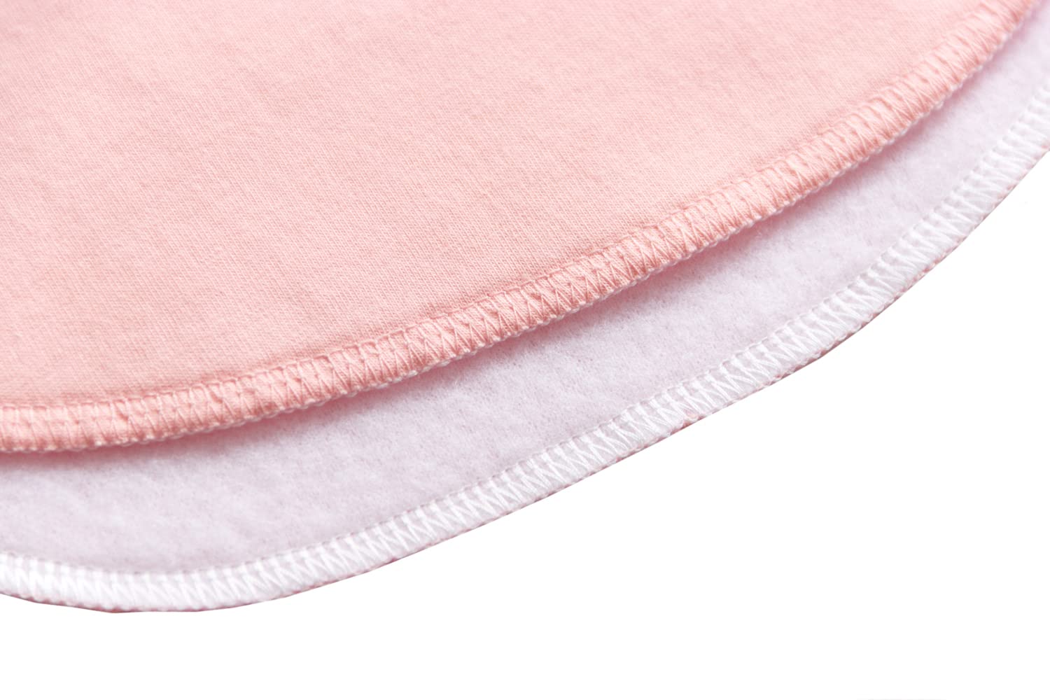 Burp Cloths Baby Burp Set, Burping Cloth Newborn Towel for Newborns Boys Girls 4 Pack 19.68x9.45in (Pink)