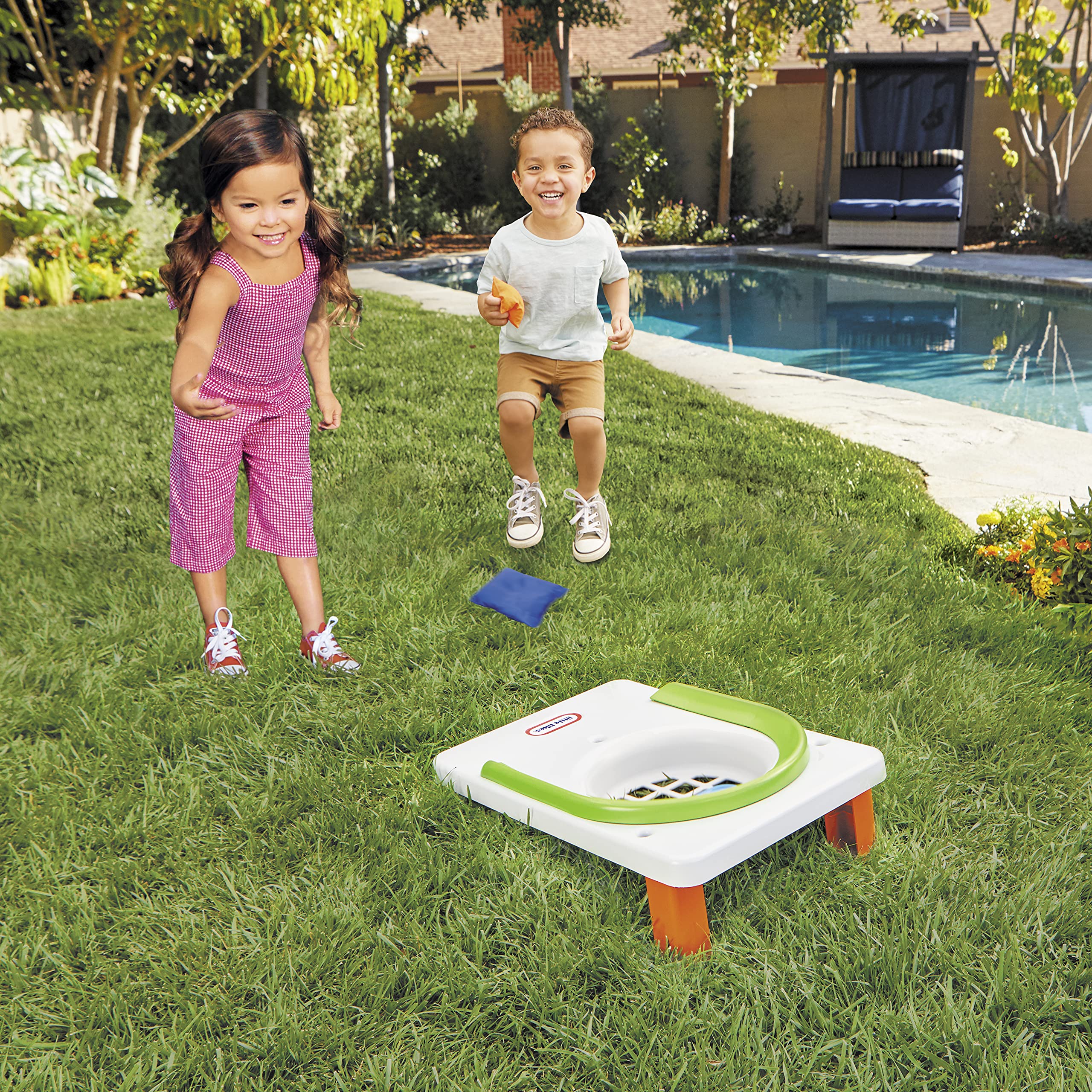 Little Tikes® My First Cornhole Game Fun Outdoor Bean Bag Toss Game Set for Kids and Toddlers Extra Large