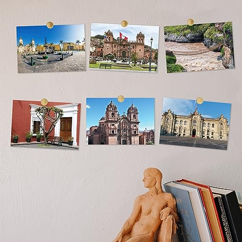 Dear Mapper Peru City Landscape Postcards Pack 20pc/Set Postcards From Around The World Greeting Cards for Business World Travel Postcard for Mailing Decor Gift
