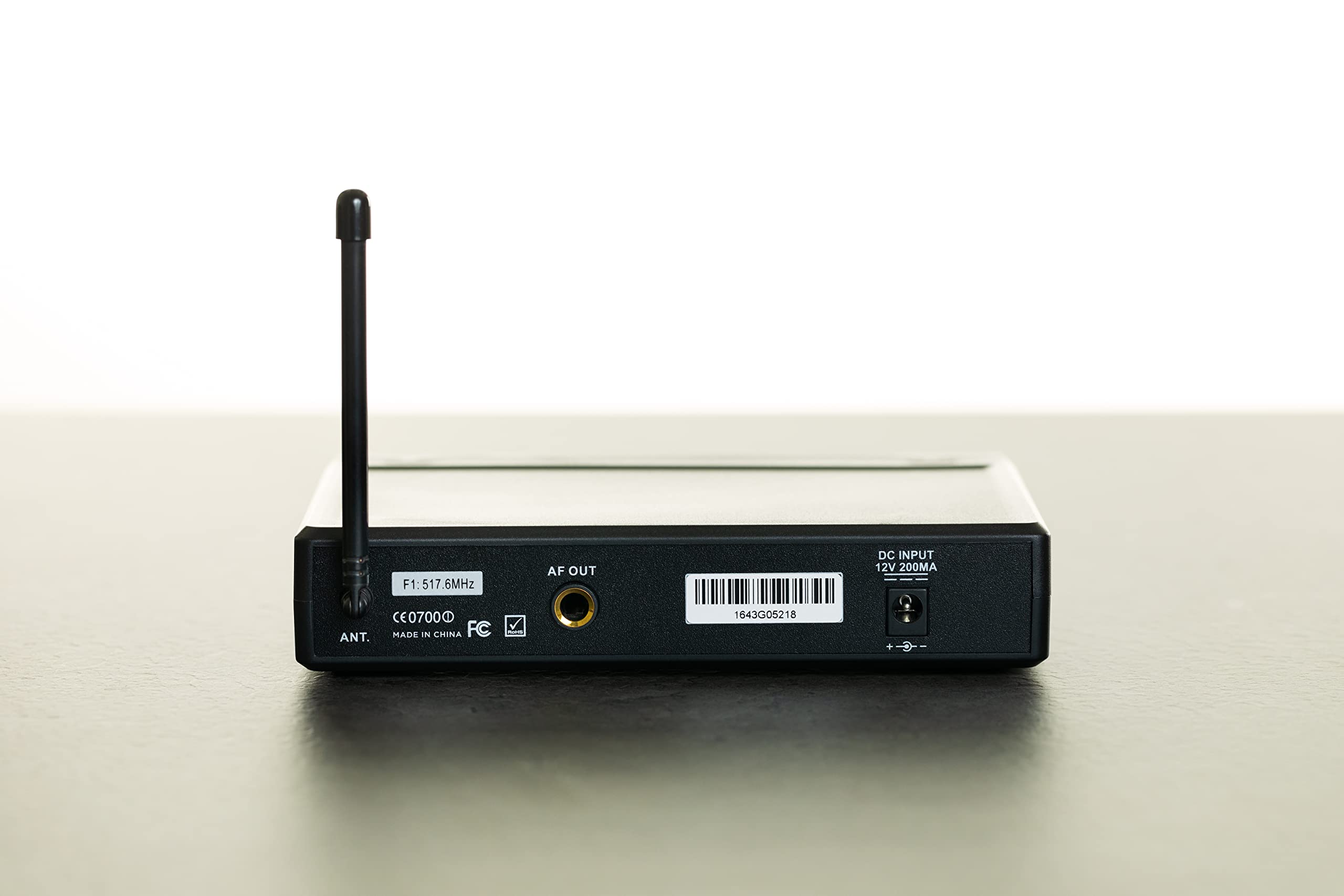 Gemini UHF-01M F1 Handheld Wireless Microphone System - Channel 1 - Professional Karaoke, DJ, and Podcast Mic
