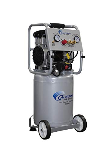 California Air Tools 10020ACAD Ultra Quiet & Oil-Free 2.0 Hp, 10.0 Gal. Aluminum Tank Air Compressor w/Auto Drain