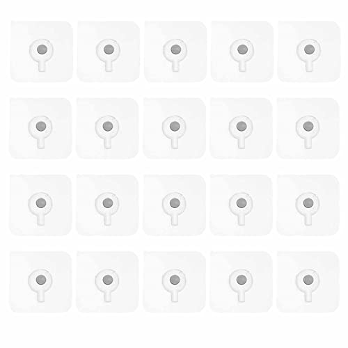 Cabilock 40pcs No Nail- Free Sticky Peg. Mount Trace Stickers Household cm Photo Screw Adhesive Self- Adhesive Kitchen Without Furniture Frame Picture Pegs Non- Transparent