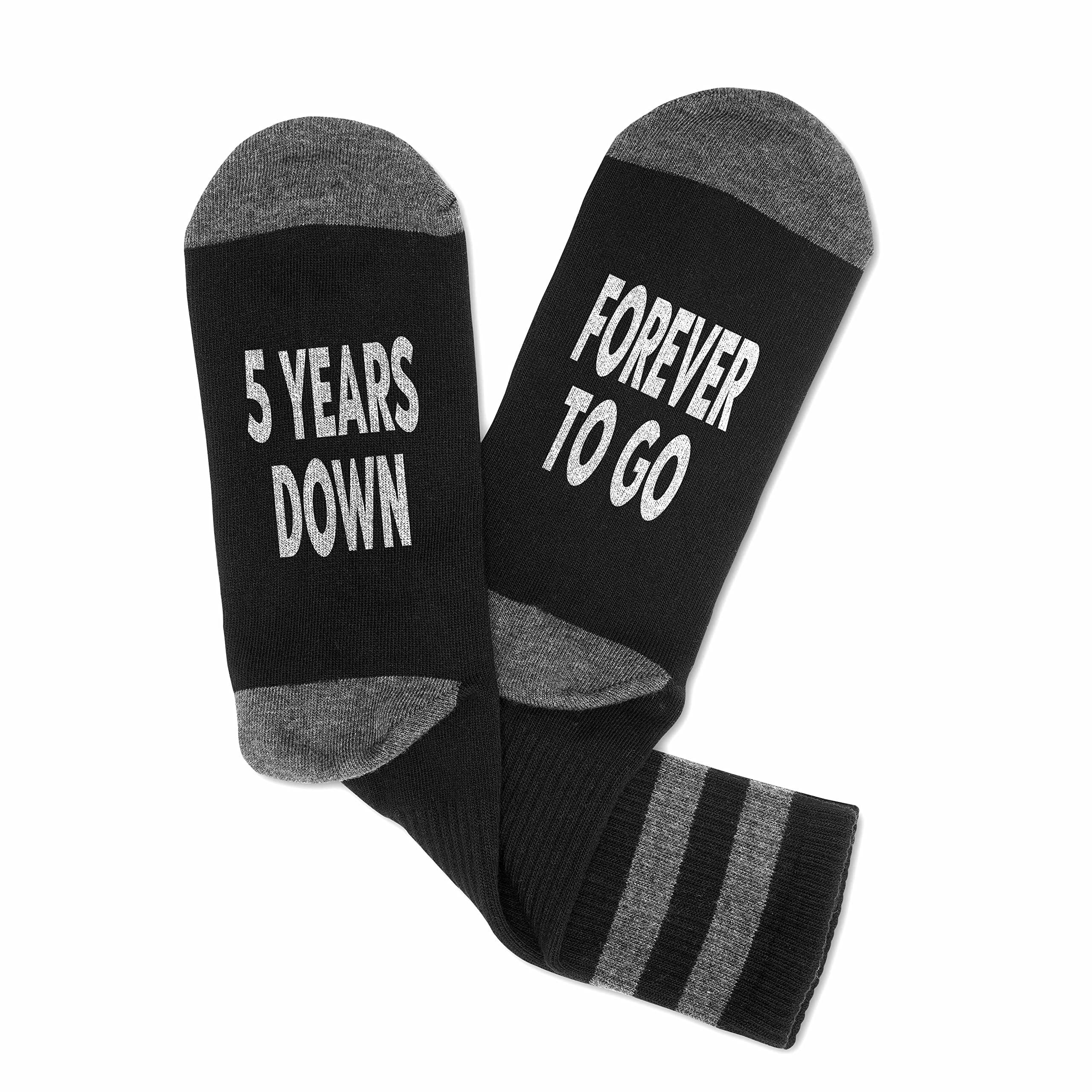 Anniversary Socks,5nd Anniversary,His and Hers Gift,Couple Gifts,Mr and Mrs Gifts,Husband Gift,Wife Gift.(217)