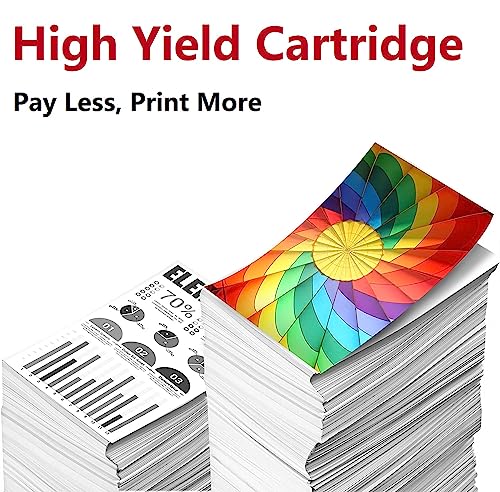 Compatible 822XL Ink Cartridges Combo Pack for T822XL T822 822 XL Replacement Ink Cartridges Work with Workforce WF-3820 WF-4820 WF-4830 WF-4833 WF-4834 Printer Models (4 Pack)