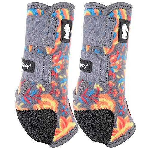 Classic Rope Company CLS20219WFL Wildflower Legacy HIND Boot Wildflower LRG