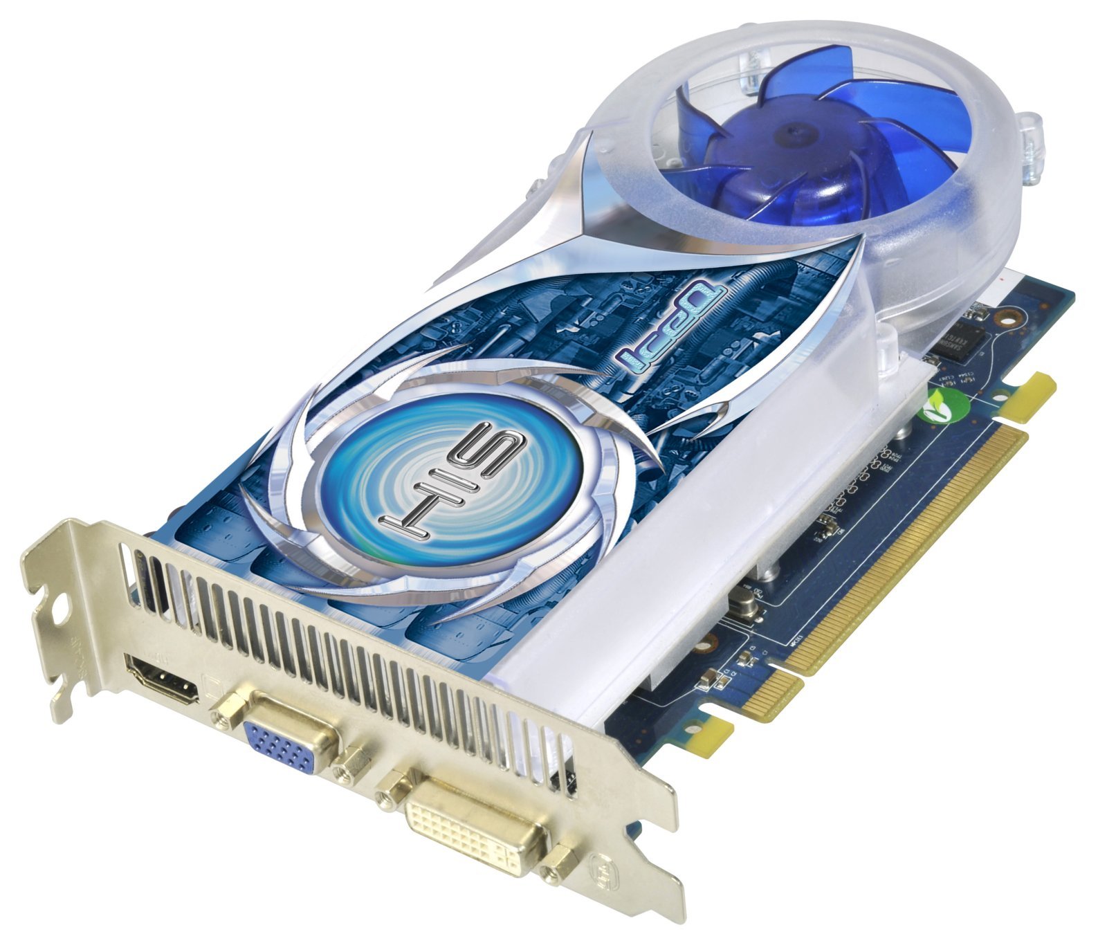 HIS H467QS1GH Radeon HD 4670 IceQ HDMI Dual DL-DVI HDCP 1 GB 128bit DDR3 PCI Express 2.0 X16 Video Card Retail (RoHS)