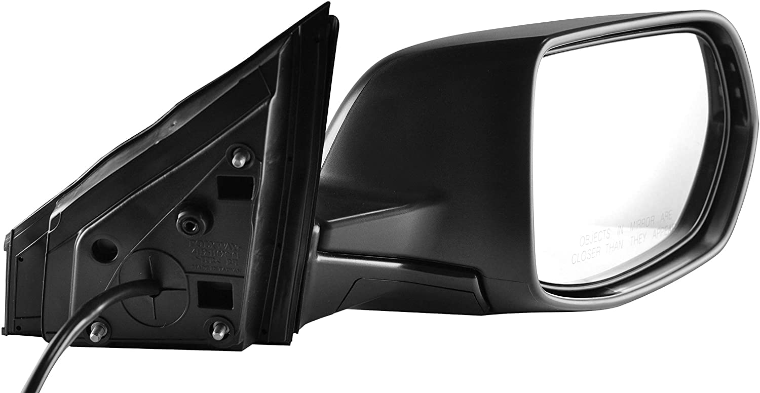Dependable Direct Right Passenger Side Textured Side View Mirror for 2007-2011 Honda CR-V - Parts Link # HO1321226 OEM # 76200SWAA01