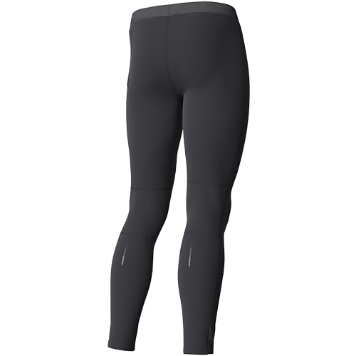 Salomon Men's Standard Cross Run Tight, Deep Black, Large