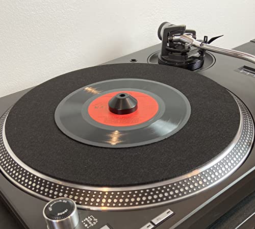 Beat Breakerz 45 RPM Adapter Dome CNC Aluminum 7 inch Vinyl Record (Black)